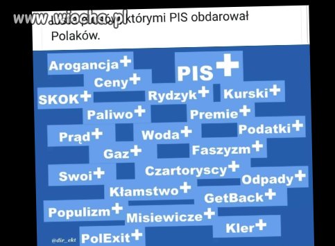 Lista plusów pisu - wiocha.pl absurd 1584317