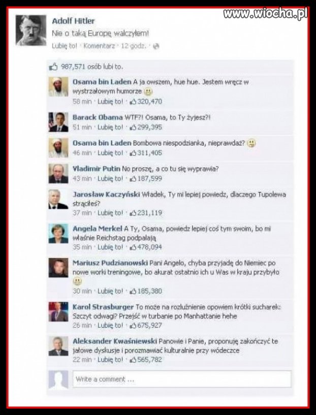 Wiocha.pl - Absurdy polskiego internetu: Nasza-Klasa, Facebook, Fotka ...