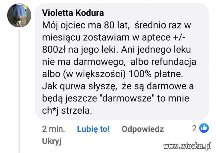 Leki za darmo według PiS - wiocha.pl absurd 1758363