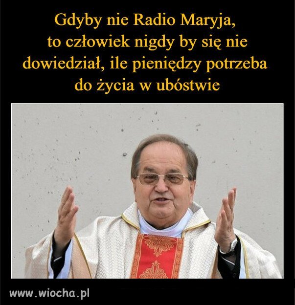 Rydzyk to najwiekszy oszust w historii, nadal bezkarny! - wiocha.pl ...