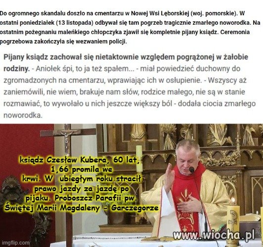Ksiądz proboszcz Czesław Kubera - wiocha.pl absurd 1776033