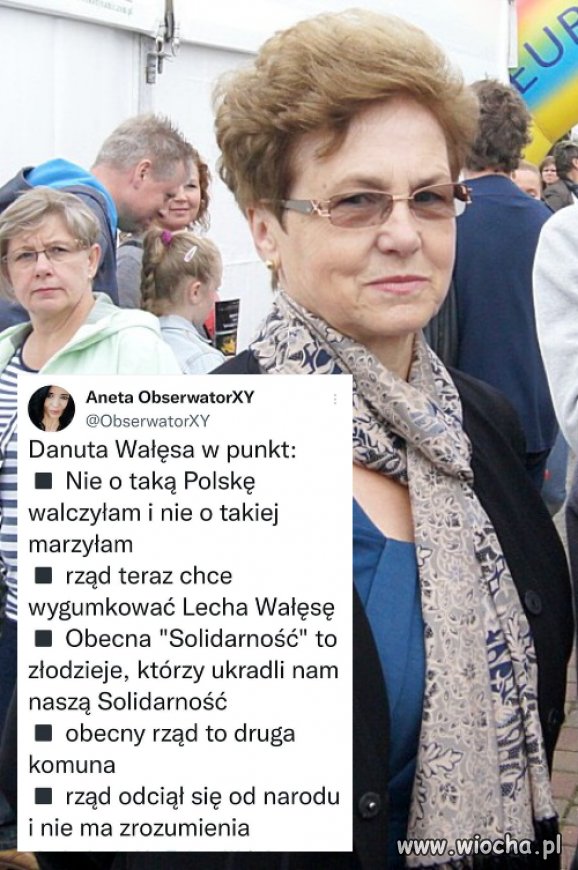 Danuta Wałęsa w punkt - wiocha.pl absurd 1730430