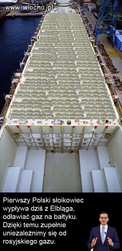 Słoikowiec wypływa z Elbląga - wiocha.pl absurd 1733141