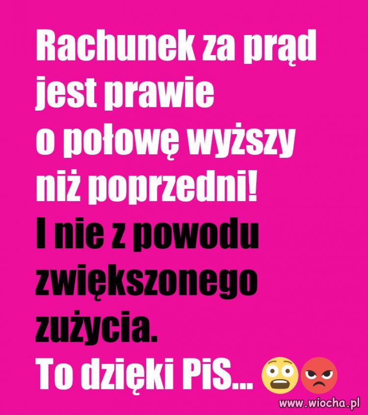 W rachunku powinna być dodatkowa pozycja - ile każdy z nas płaci na ...