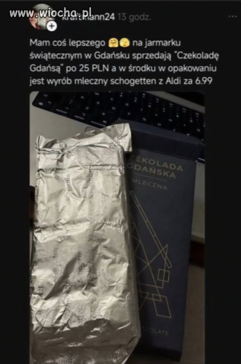 Czekolada Czekoladzie jest nie równa :D - wiocha.pl absurd 1850738