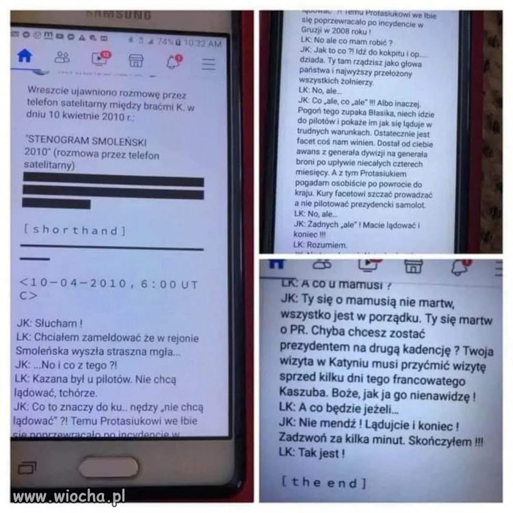 Ten stenogram powinnien być ujawniony - wiocha.pl absurd 1828029