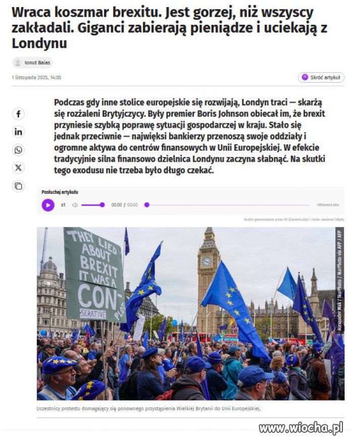 "Nasza gospodarka została bezpowrotnie zrujnowana". - wiocha.pl absurd ...