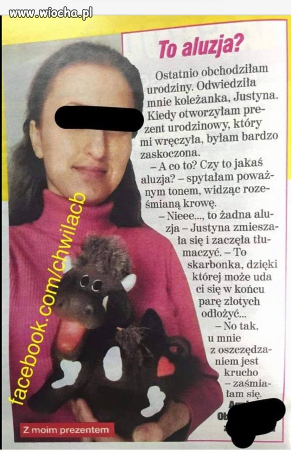 Z oszczędzaniem u niej krucho - wiocha.pl absurd 1730814