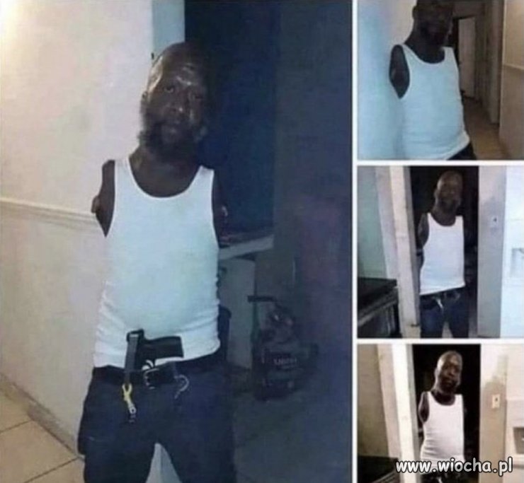 Nawet Murzyn bez rąk musi mieć w USA gnata - wiocha.pl absurd 1739343