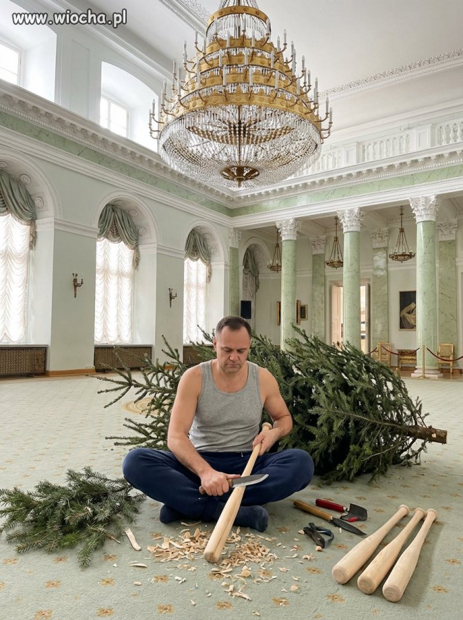 Dać "kibolowi" choinkę... - wiocha.pl absurd 1850744