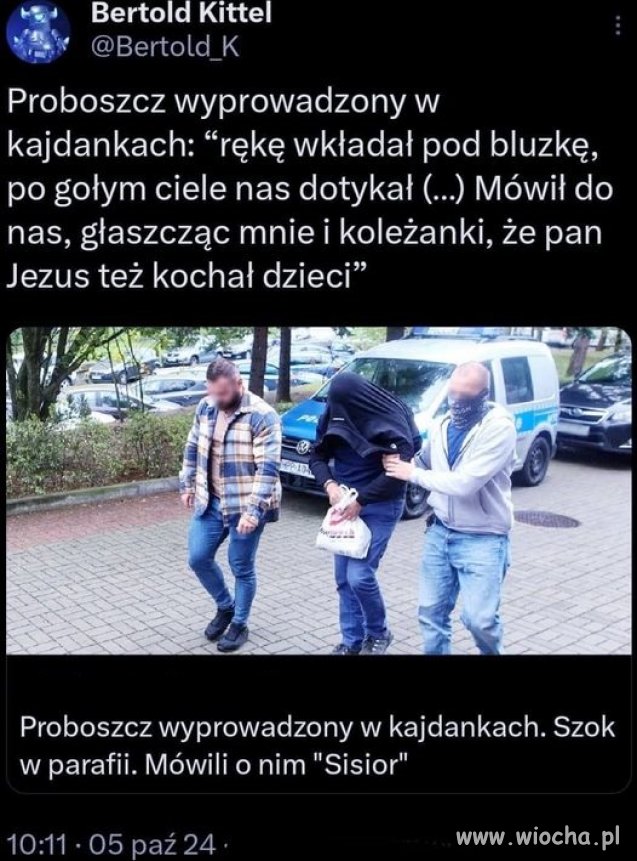 Kolejny ksiądz pedofil złapany ... - wiocha.pl absurd 1808977