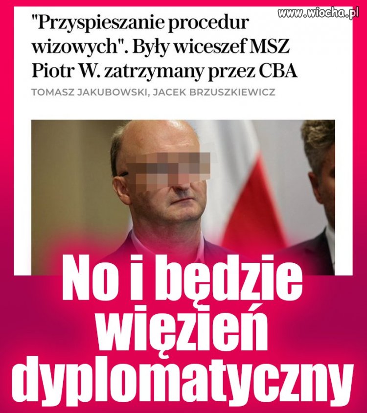 Więźniem Wizowym brzmi lepiej. - wiocha.pl absurd 1783025