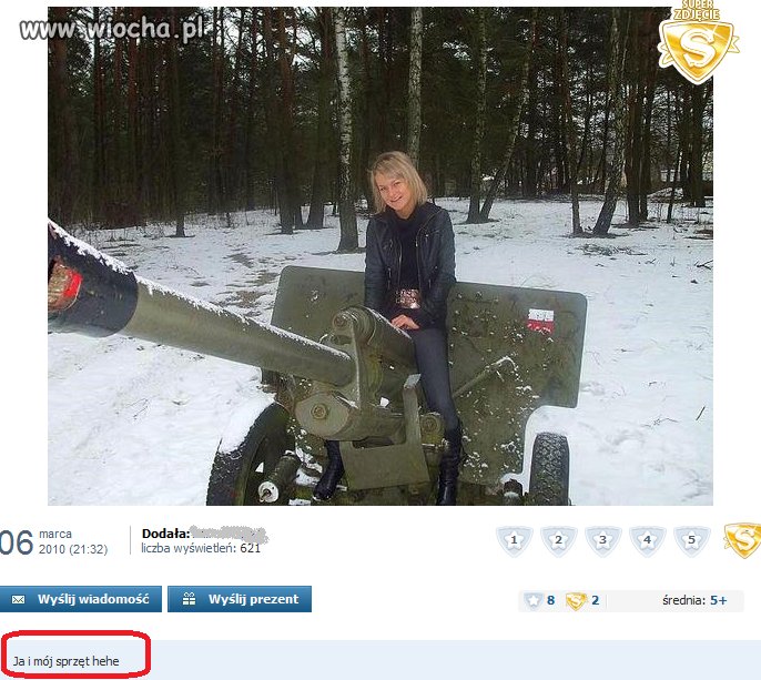 Laska Ze Swoim Sprzętem Wiochapl Absurd 352169