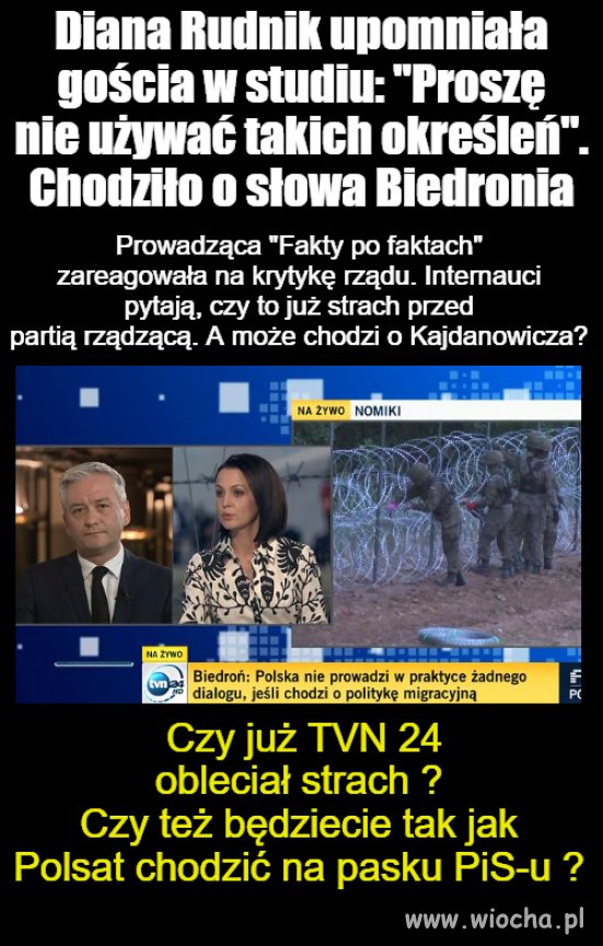 Już zdążyliście wprowadzić cenzurę w TVN 24 ? - wiocha.pl absurd 1686657