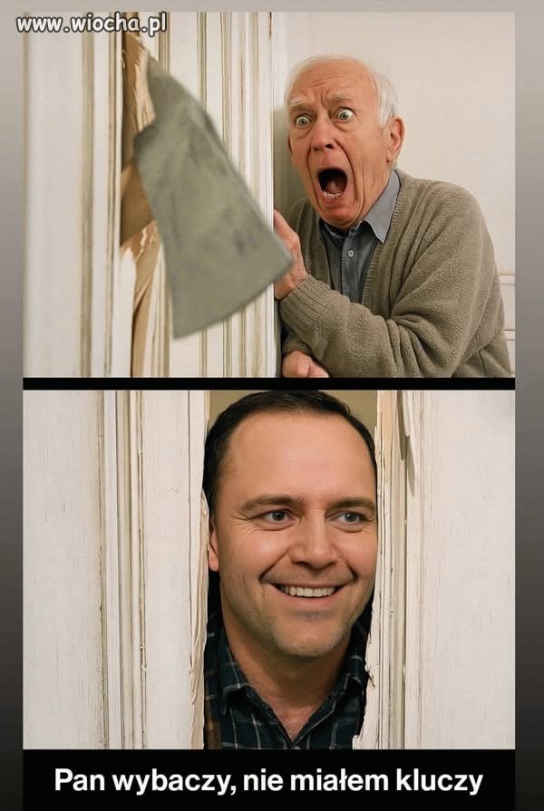 Alfons wchodzi do kolejnego mieszkania - wiocha.pl absurd 1829167