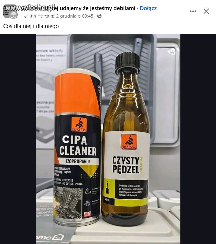 Cipa cleaner - wiocha.pl absurd 1815689